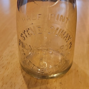 Dairying/ Steve Dunay/ Fayette City, PA/ Lamb Glass Co/ Circa 1930 ...