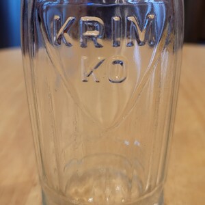 Dairying/ Malted Krim-ko Bottled Drink by the KRIM-KO Co. of Chicago ...