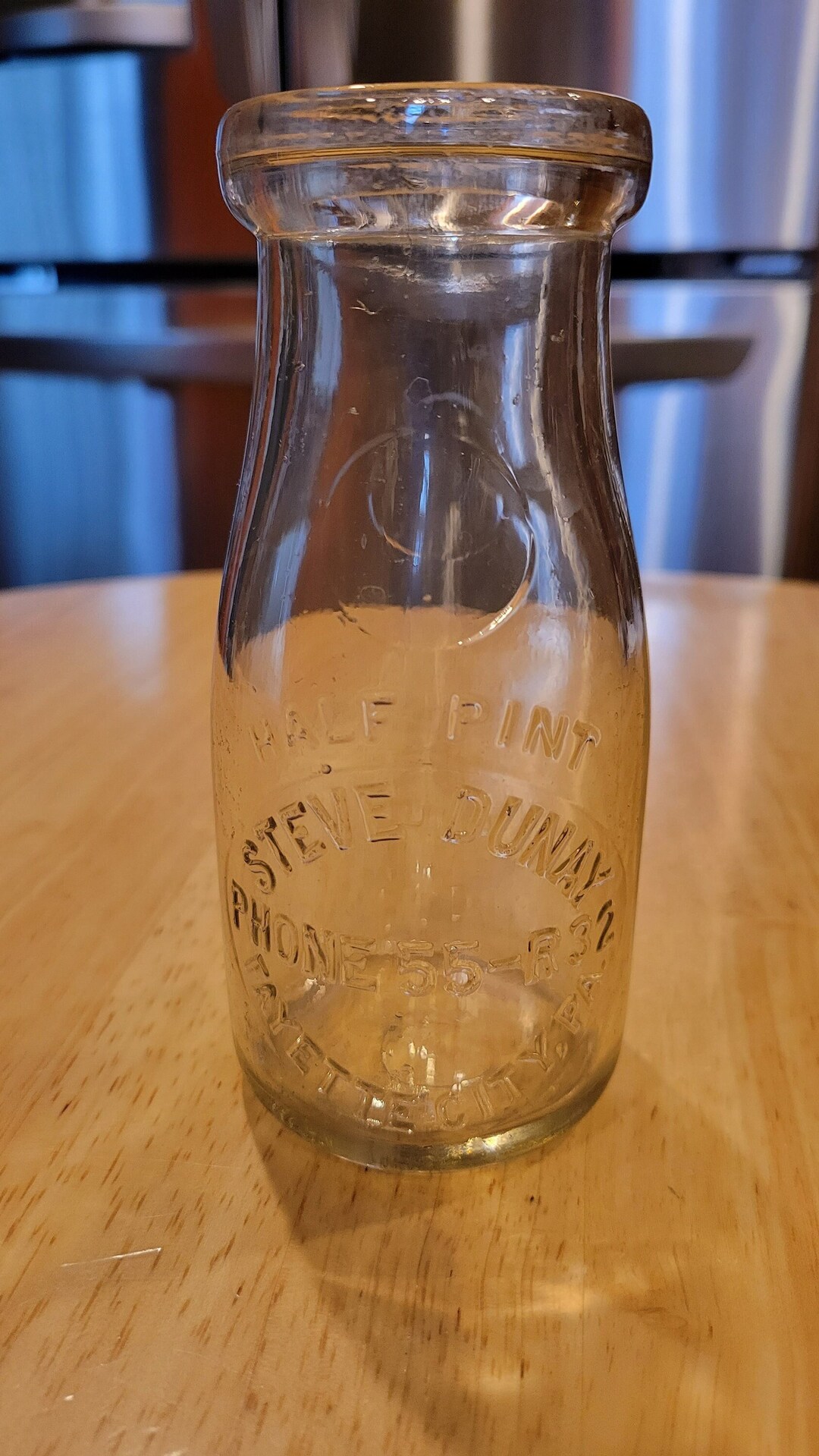 Dairying/ Steve Dunay/ Fayette City, PA/ Lamb Glass Co/ Circa 1930 ...
