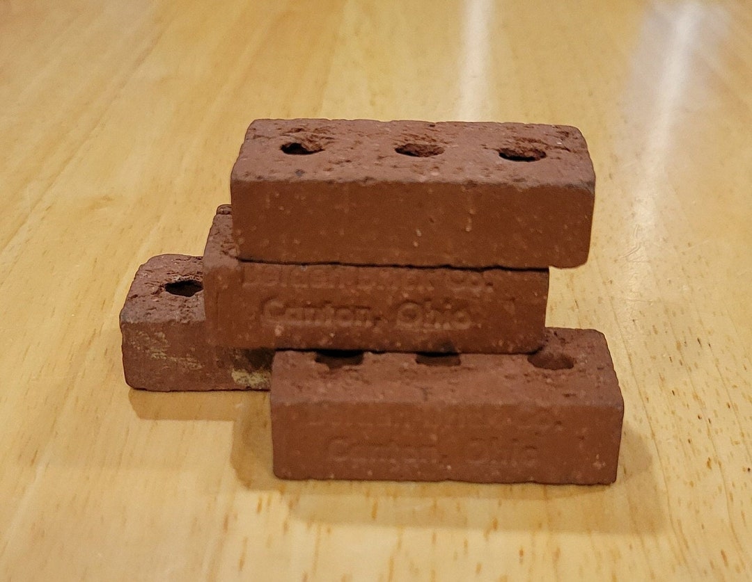 Vintage/ Belden Brick Company Canton Ohio Salesman Sample Architectural Bricks/ Circa 1960s ...