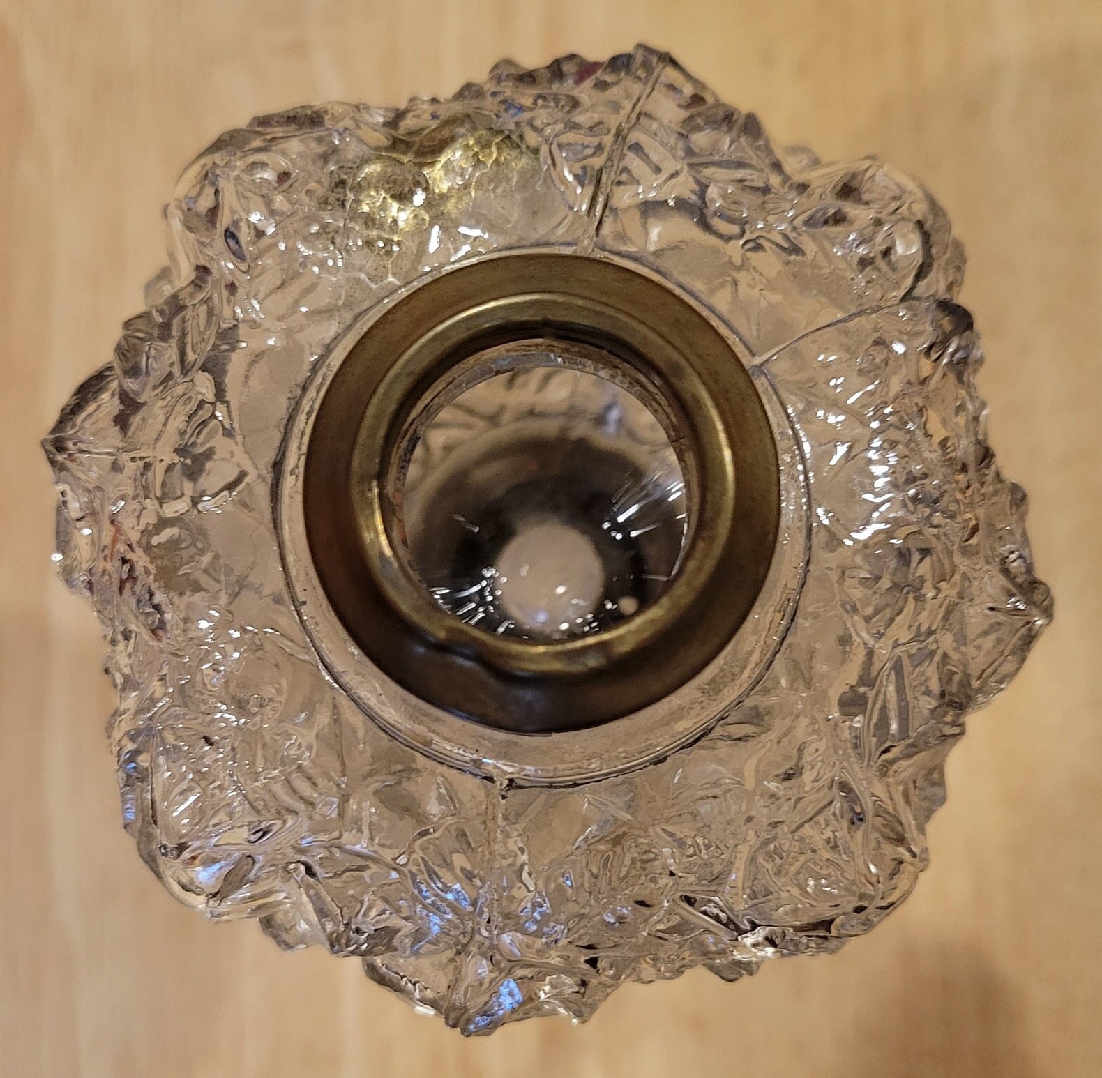 Antique/ Goofus Glass Miniature Oil Lamp/ Plume & Atwood - Etsy