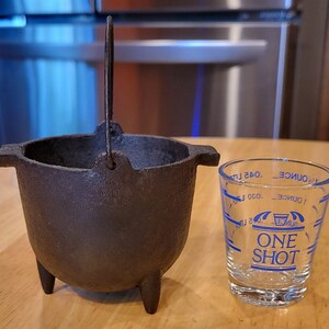 Antique/ Miniature Double Spout Witch's Cauldron/ Circa - Etsy