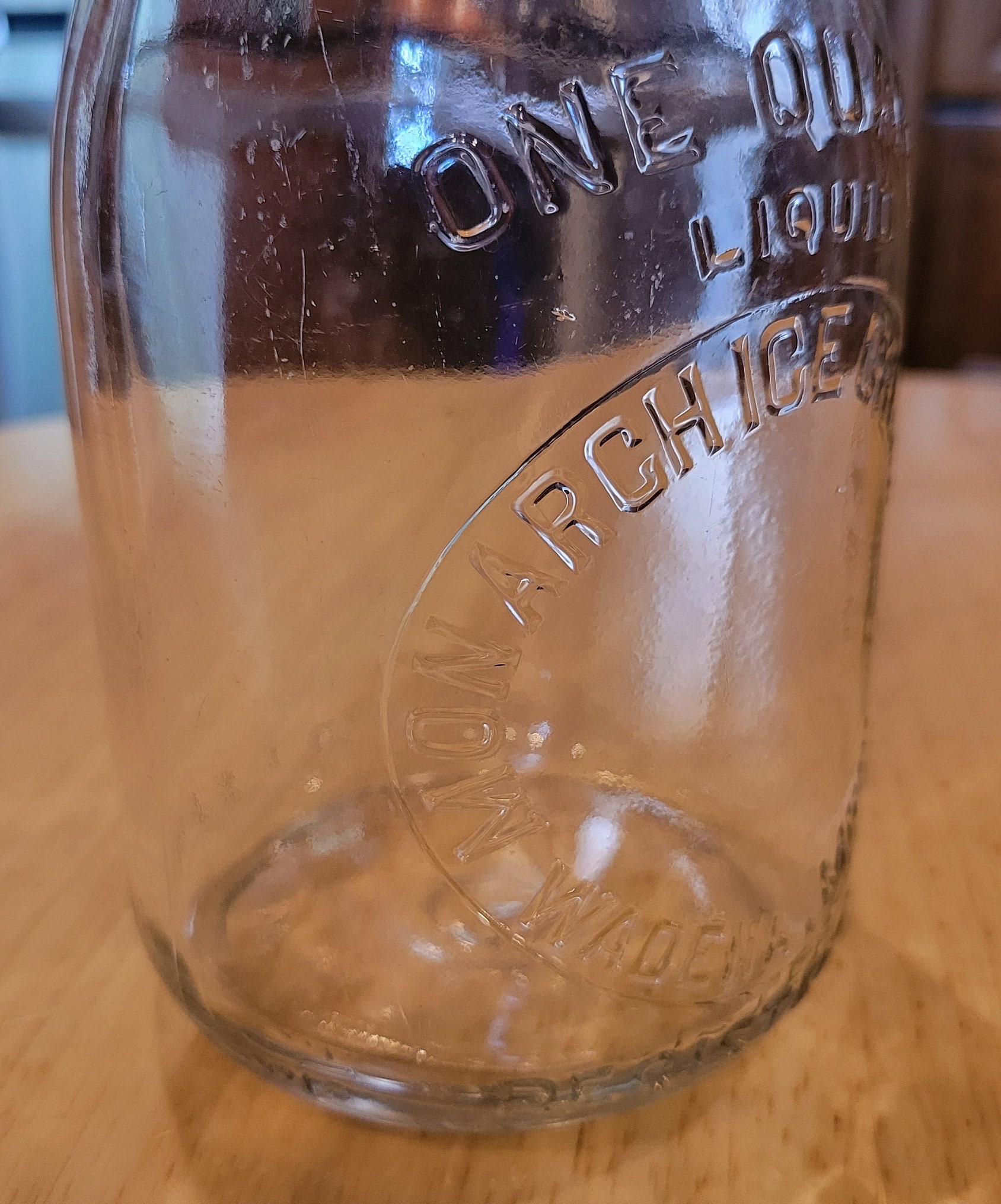 Dairying/ Monarch Ice Cream Co./ Wadena, Minnesota/round Tall Embossed ...