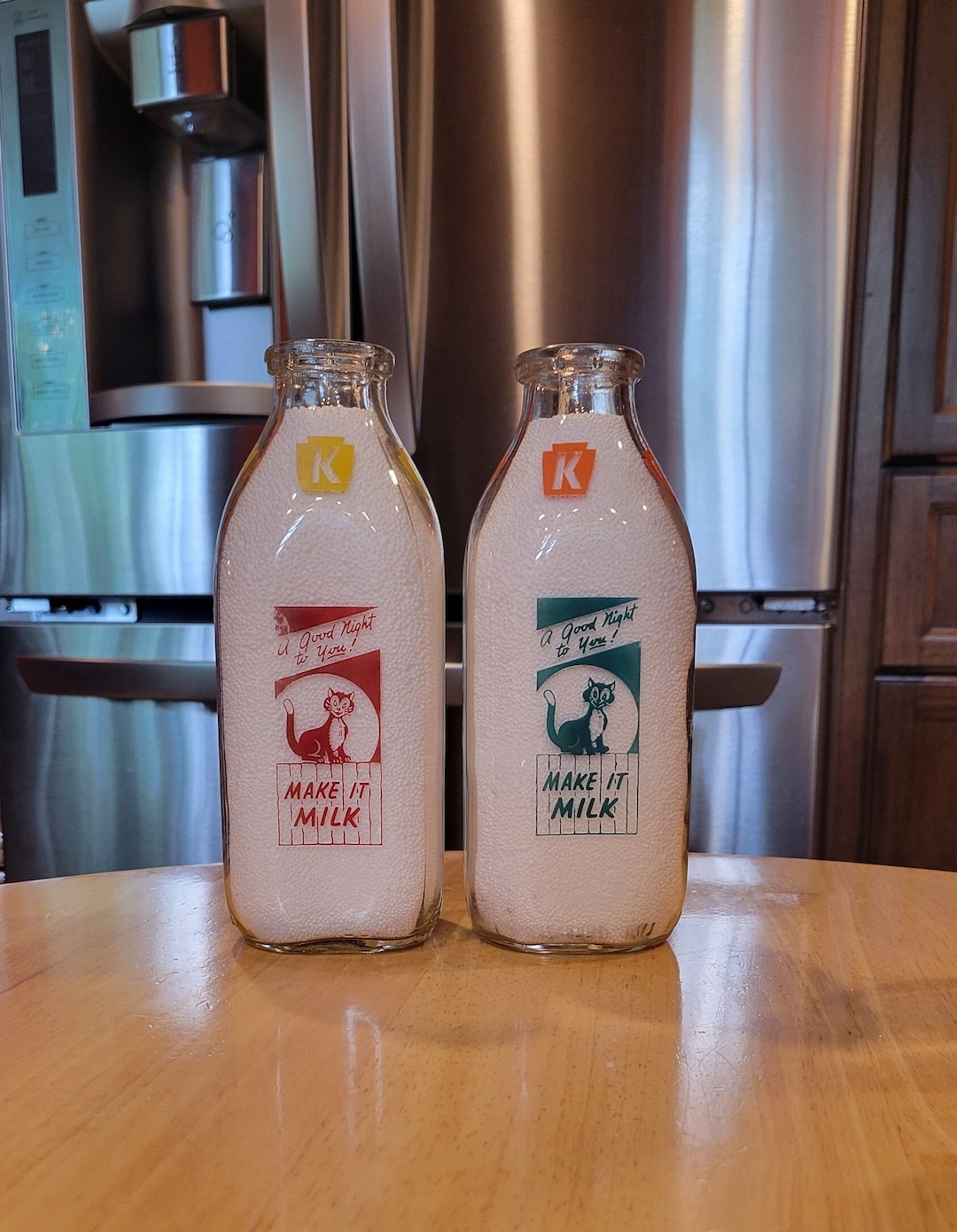Dairying/ Keystone Farms Dairy Ebensburg Pennsylvania One Quart Square ...