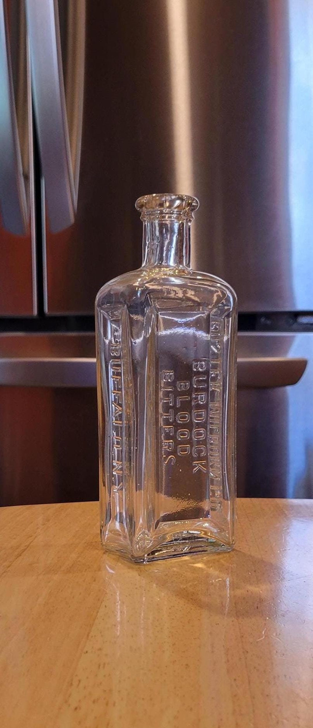 Antique/ Foster Milburn Company Buffalo NY Burdock Blood Bitters Clear ...