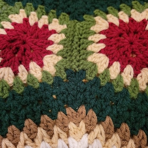 Granny Ripple Tabletop Pencil Tree Skirt/ Vintage Crochet Pattern ...