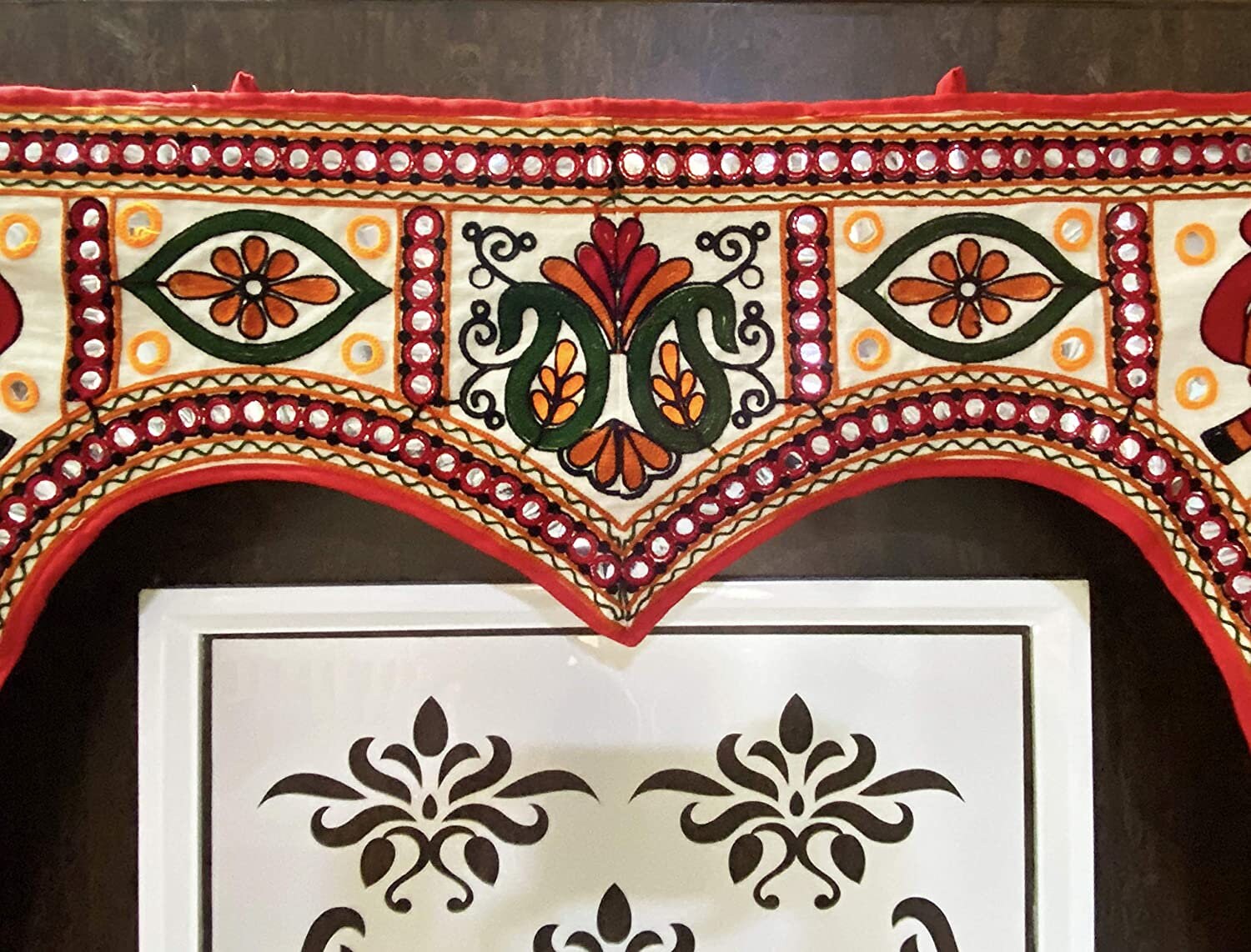 Door hanging toran indian toran handmade door valance | Etsy