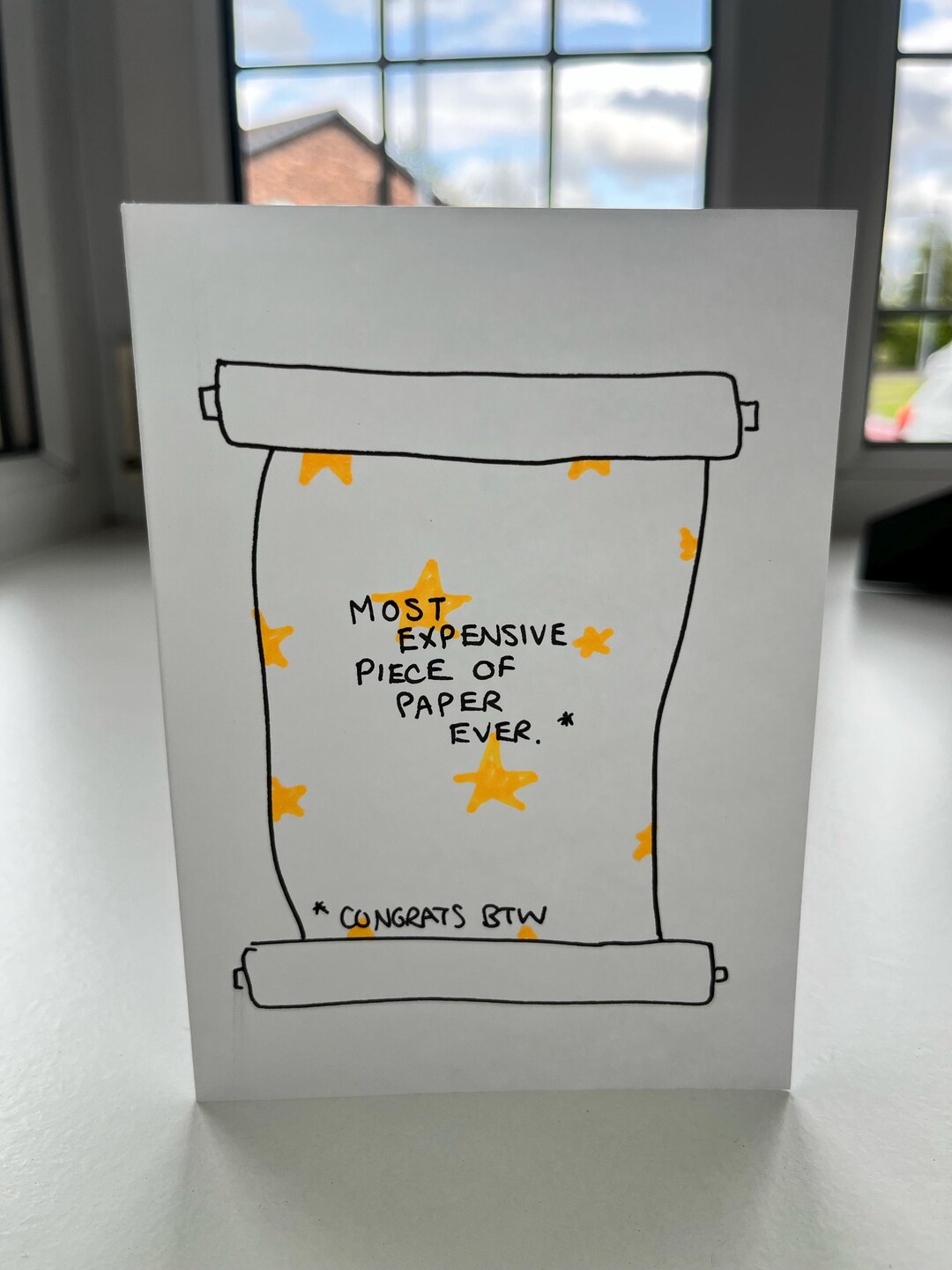 Most Expensive Paper Ever Graduation Card - Etsy