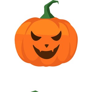 Jack-o’-lantern Clipart Set - Spooky & Fun Pumpkin Faces - Instant ...