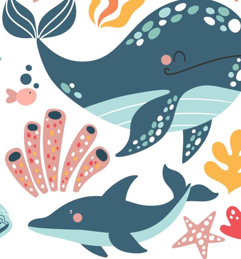 Underwater World Clipart Set - Fun and Whimsical Sea-themed Svgs ...