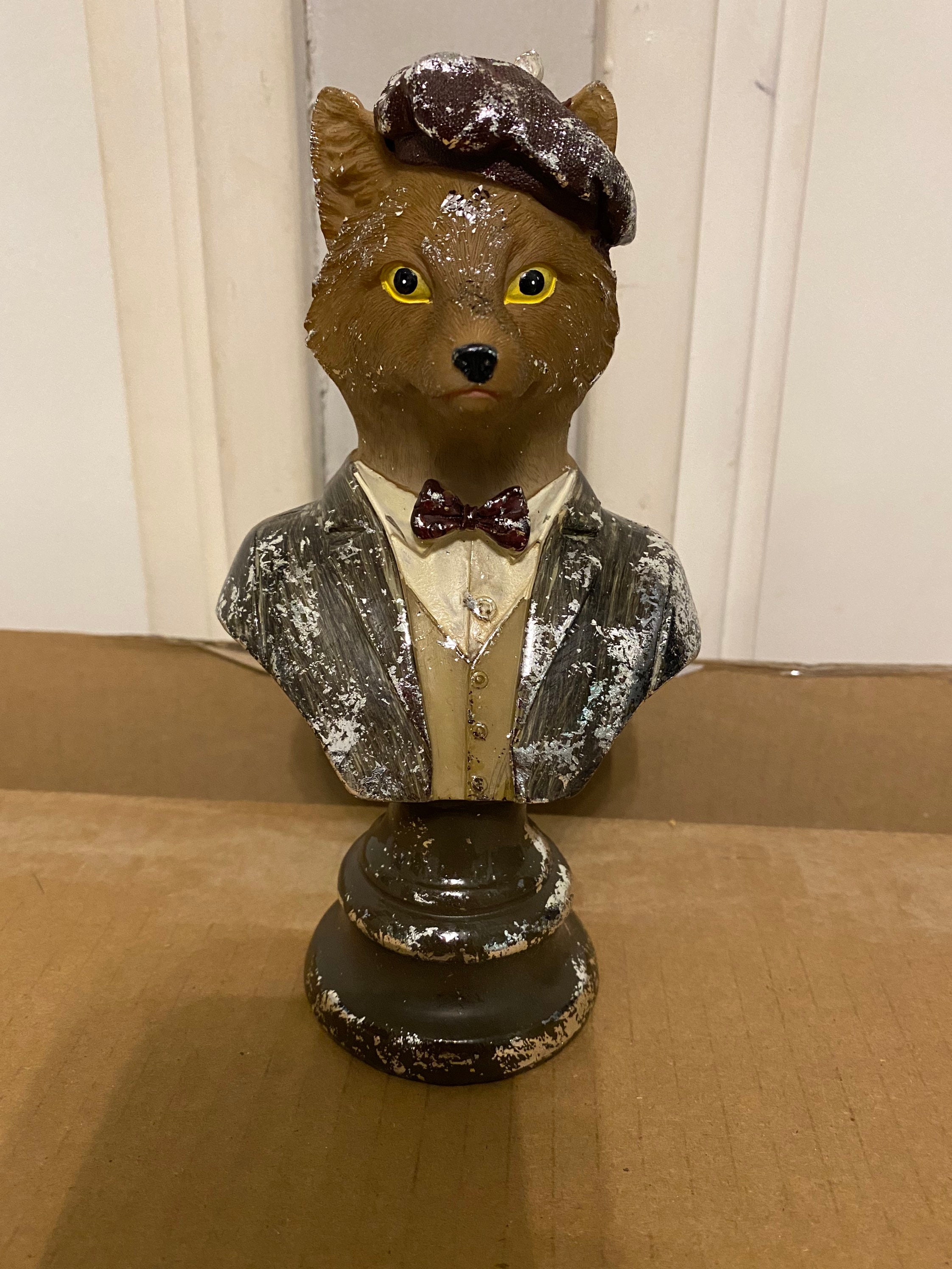 Fox Figurine Bust/sculpture - Etsy UK