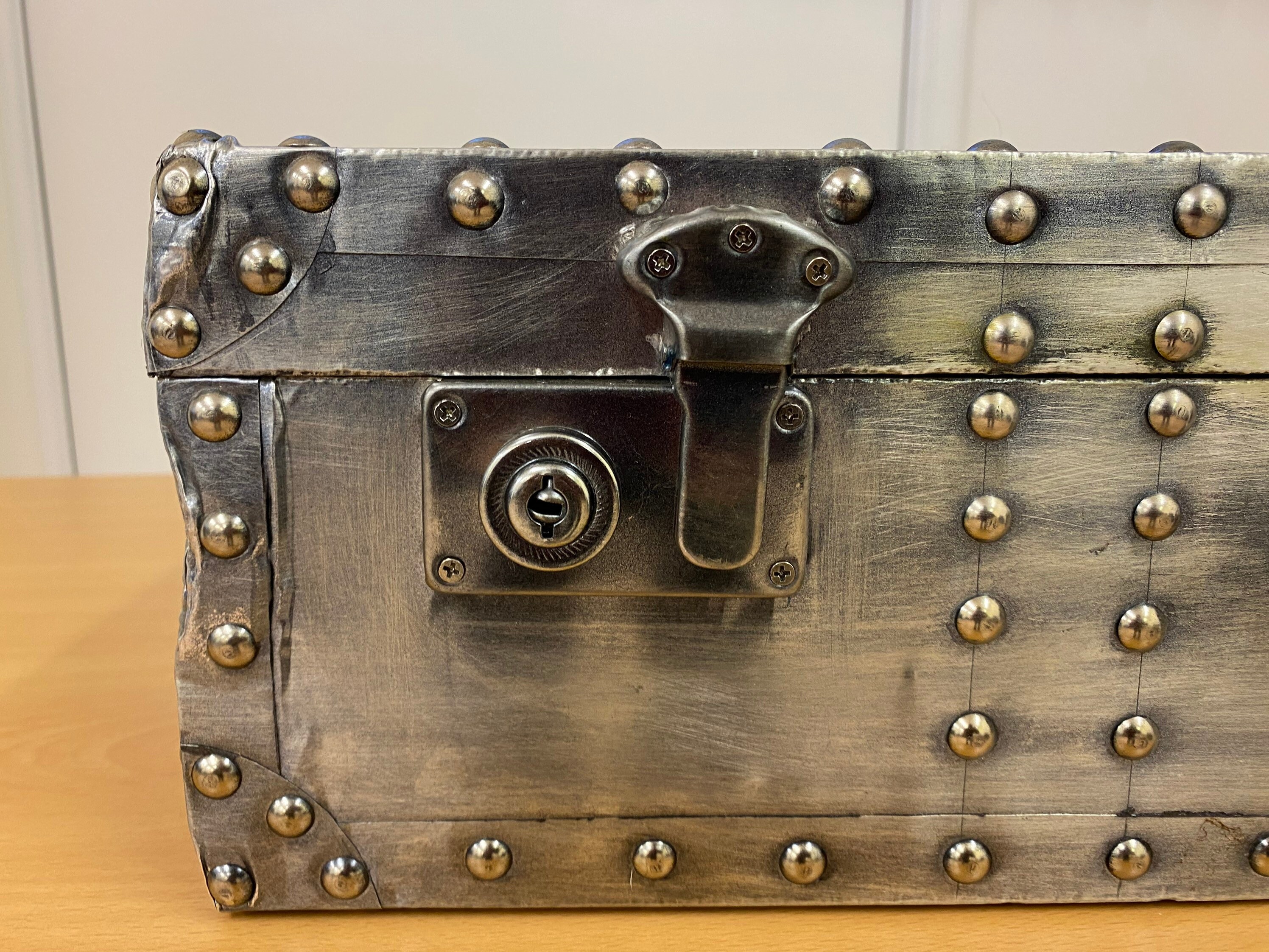 A Large Aluminium, Riveted Designed Suitcase - Etsy