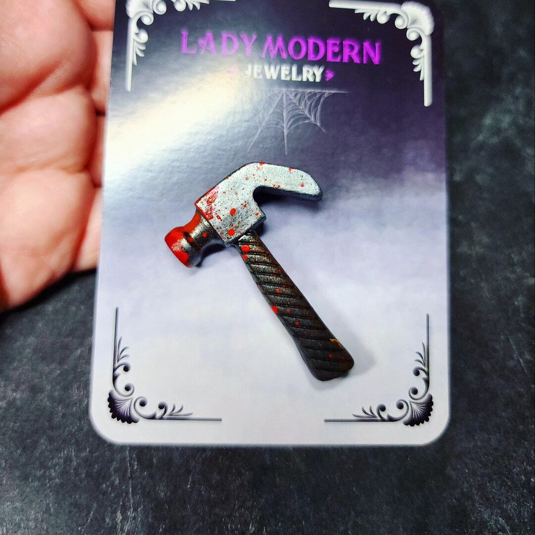 Spooky Halloween Magnet, Murder Mystery Gift, True Crime Gift, Slasher ...