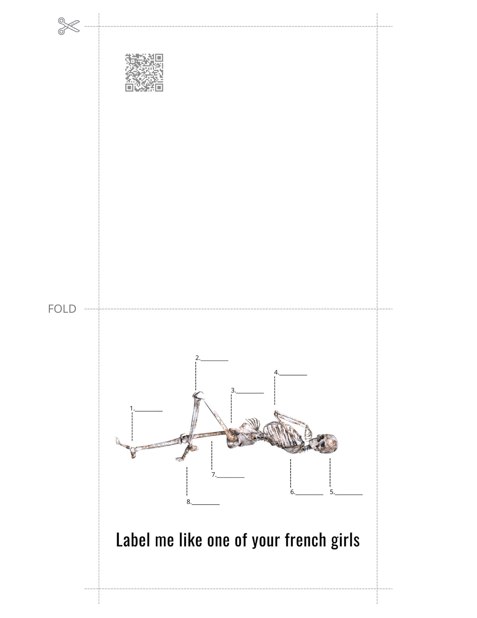 Label Me Like One of Your French Girls Digital Downloadable - Etsy