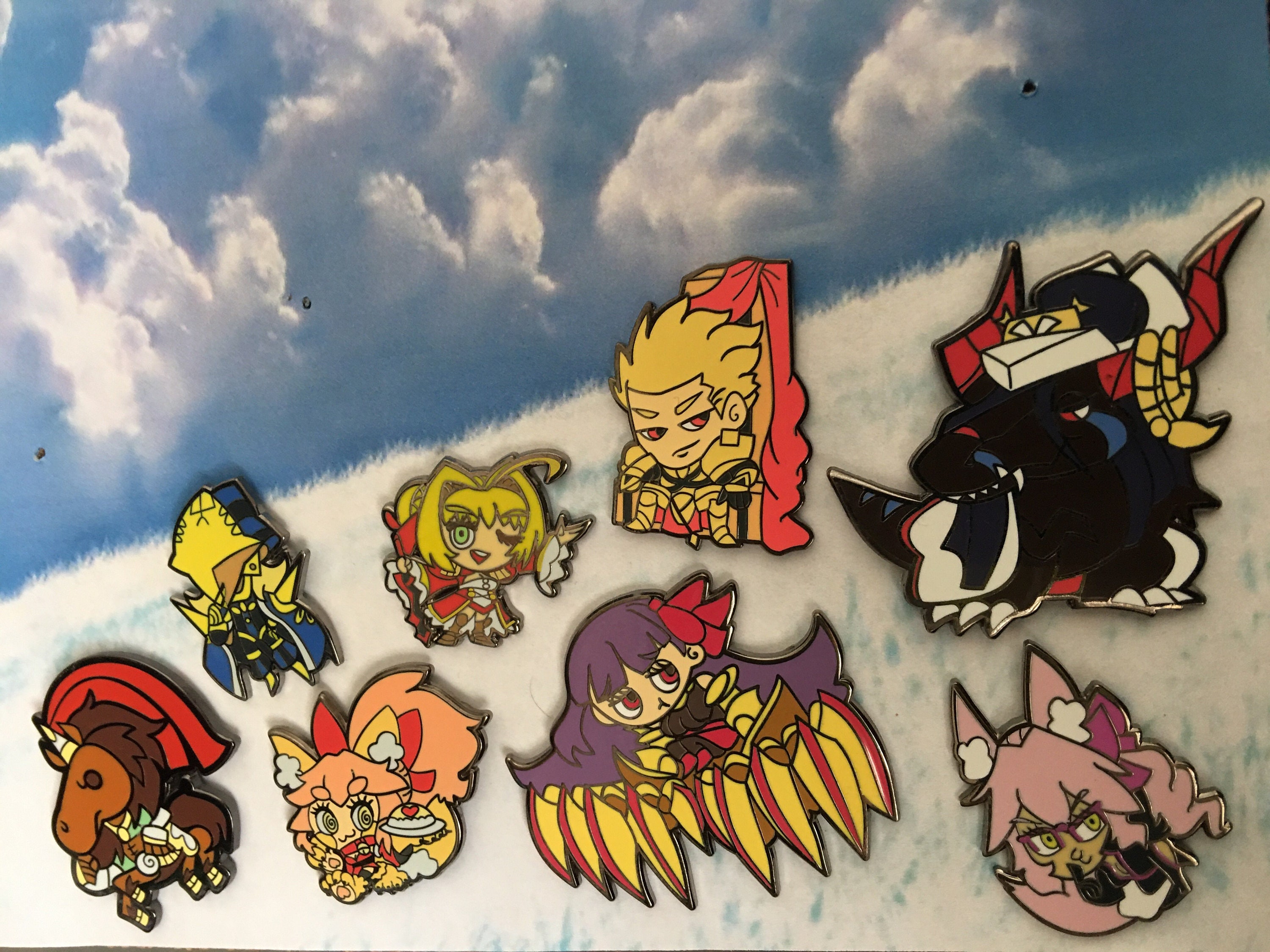 Fate Grand Order Enamel Pins - Etsy