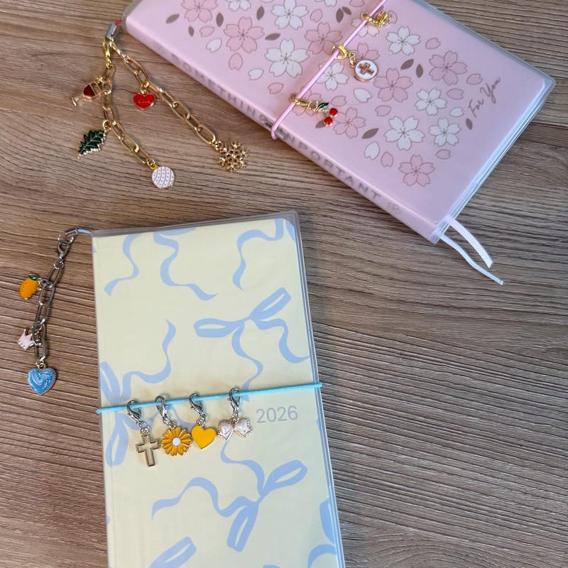 Journal Band With Charms - Etsy