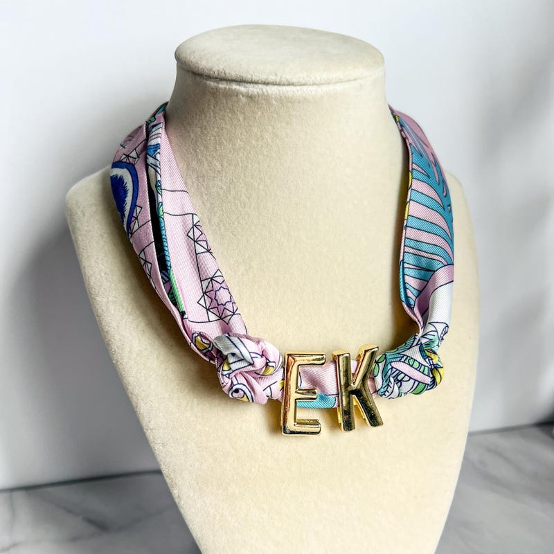 Scarf Necklace - Etsy