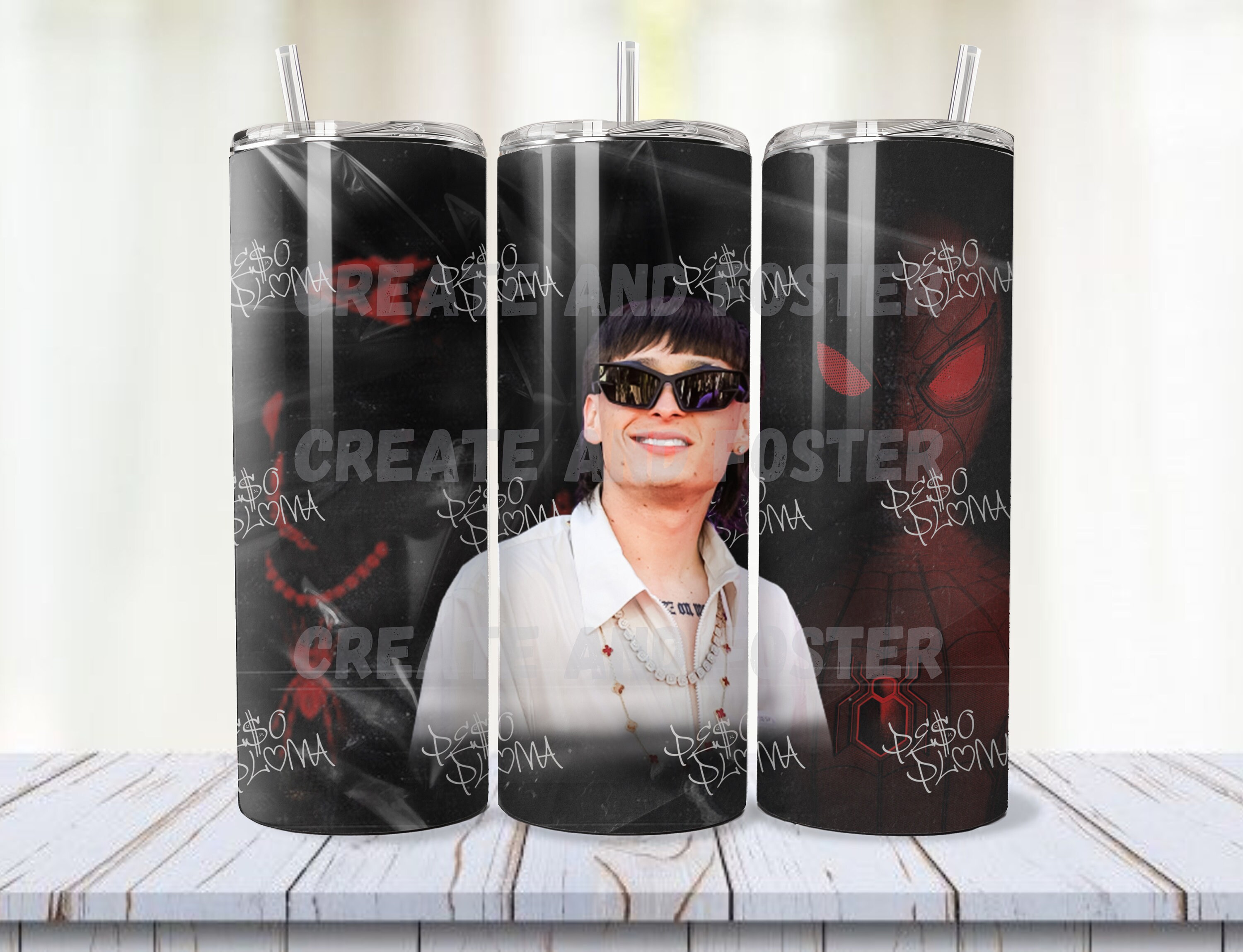 Peso Pluma Sublimation, Peter Parker, PNG, Peso Pluma Sublimation ...