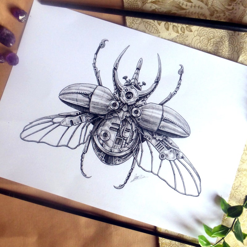 Atlas Beetle - Etsy