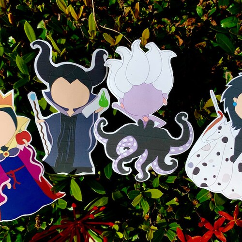 Disney Villains Sticker Bundle - Etsy