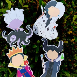 Disney Villains Sticker Bundle - Etsy