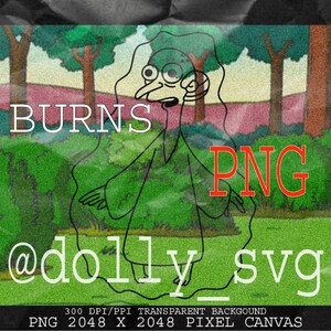 Burns SVG | PNG | Laser, Cricut, Plasma | Silicone Mold Engraving ...