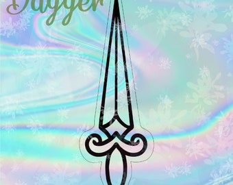 Dagger Cricut Svg - Etsy