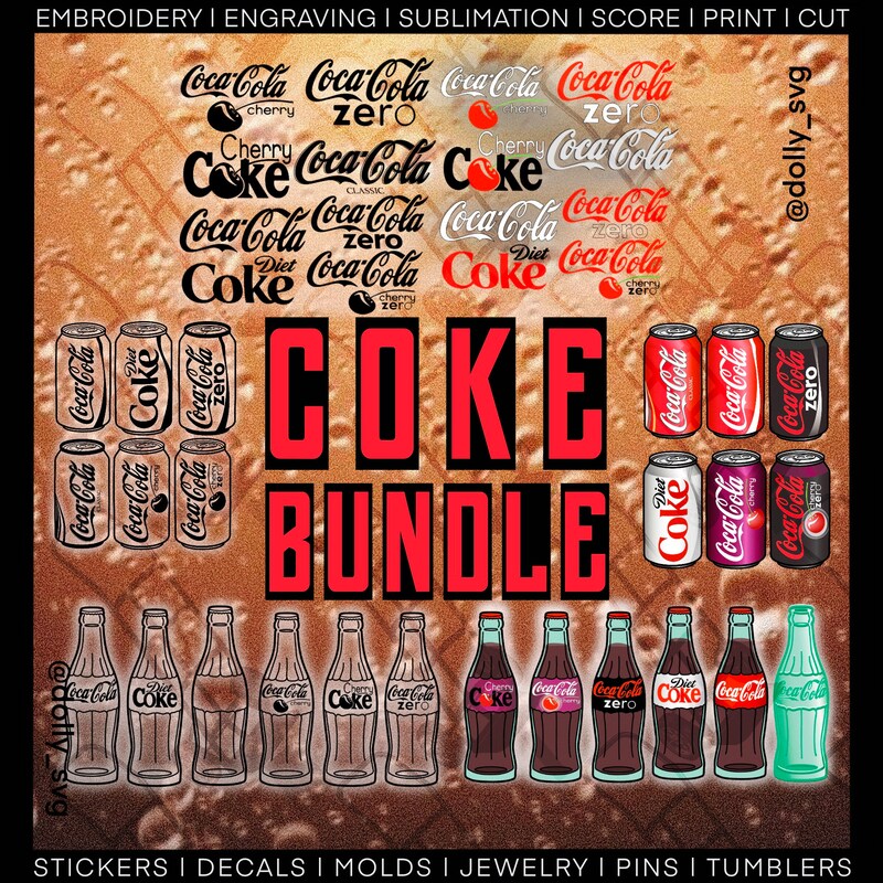 Coca Cola Decals - Etsy