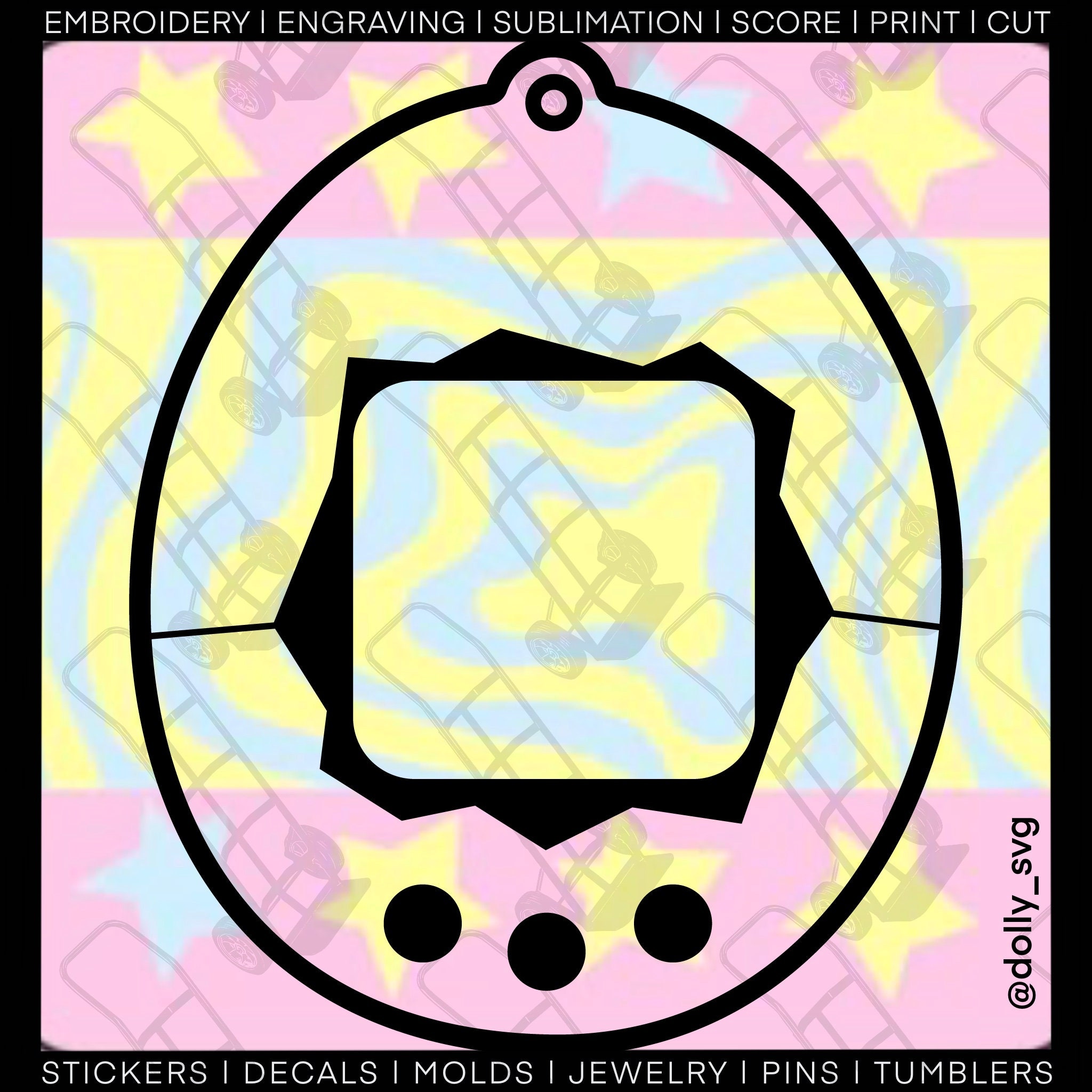 Tomagatchi SVG PNG Laser Cricut Plasma Silicone Mold - Etsy