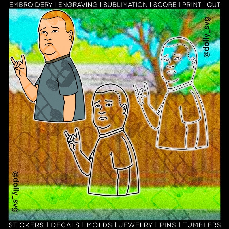 Bobby SVG PNG Laser, Cricut, Plasma Silicone Mold Engraving Embroidery ...