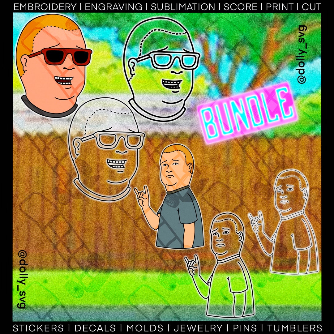 Bobby SVG | PNG | Laser, Cricut, Plasma | Silicone Mold Engraving ...