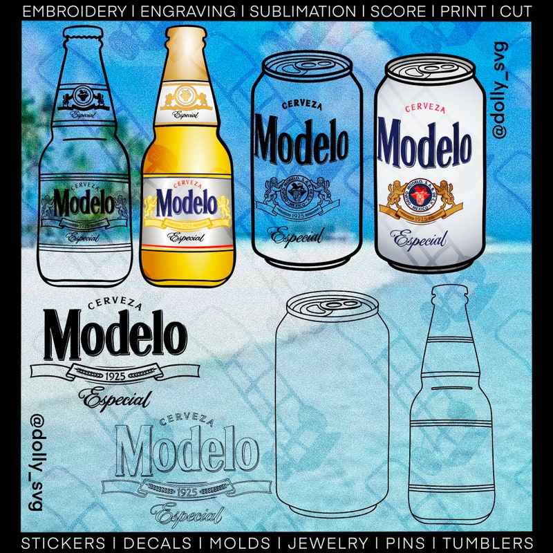 Modelo Party - Etsy