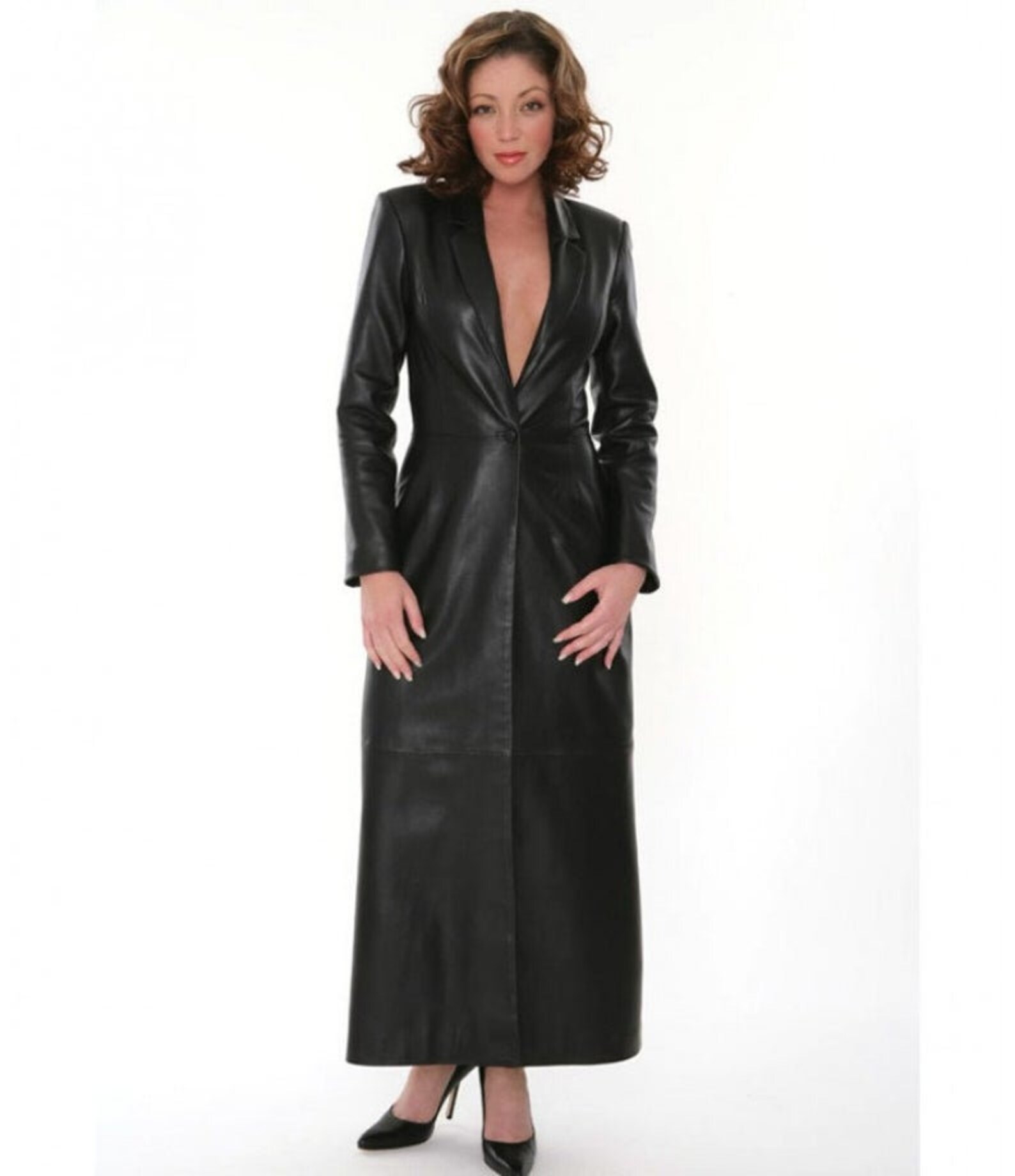 Genuine Leather Dress Womens Sexy Black Leather Dress Etsy