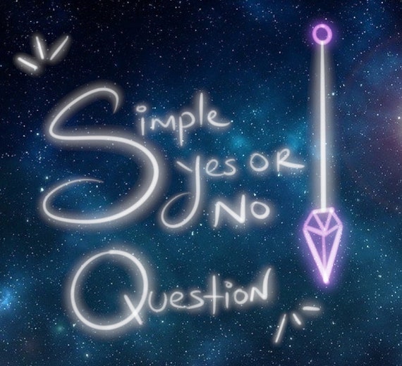 Simple Yes or No Pendulum Reading | Etsy