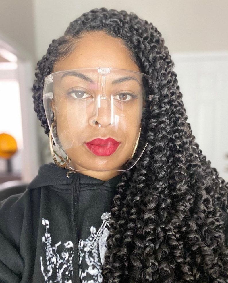 Protective/ Sturdy/ Strong/ Transparent Face Shield - Etsy