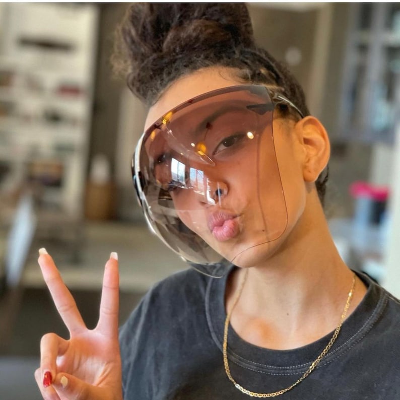Protective/ Sturdy/ Strong/ Transparent Face Shield - Etsy