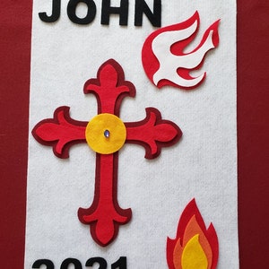 UNASSEMBLED Personalized Confirmation Banner Kit, Confirmation Banner ...