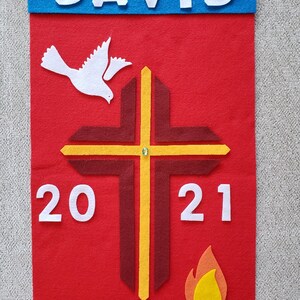 UNASSEMBLED Personalized Confirmation Banner Kit, Confirmation Banner ...