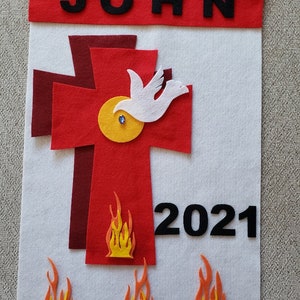 UNASSEMBLED Personalized Confirmation Banner Kit, Confirmation Banner ...