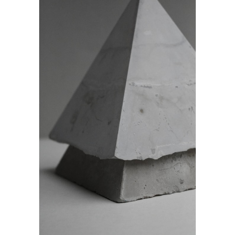 Pyramid Bookshelf Decor Bookshelf Insert Book Ends - Etsy