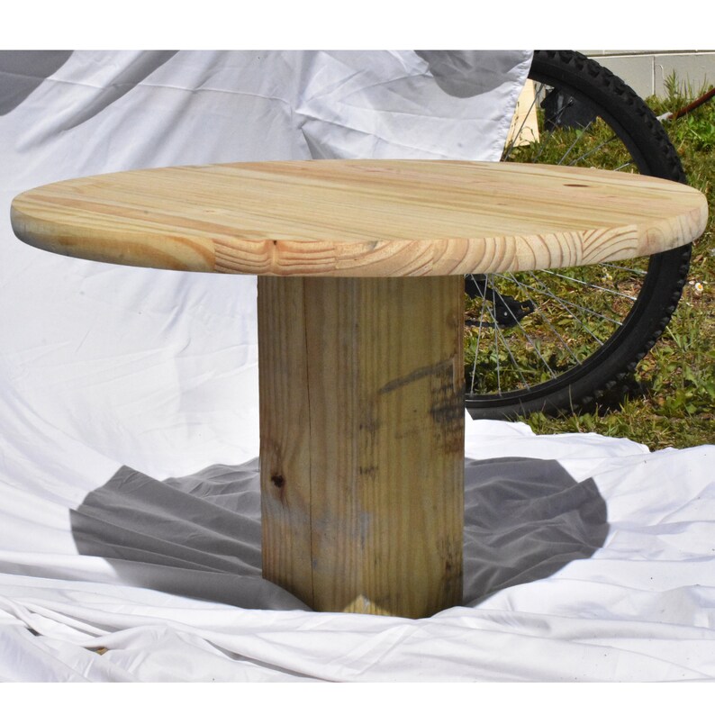 Raw Wood Bench Coffee Table Atelier Thick Elm Bench Vintage - Etsy