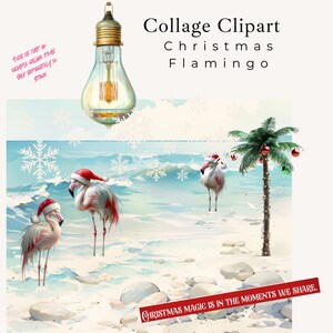 Tropical Christmas Clipart | Beach Christmas Clipart | Florida ...