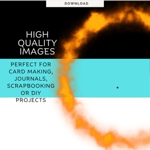 Ring of Fire Overlays | Transparent Background | Fire Texture Overlay ...