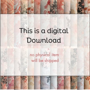 Red Journal Pages Digital Download Junk Journal Kit Digital Paper ...