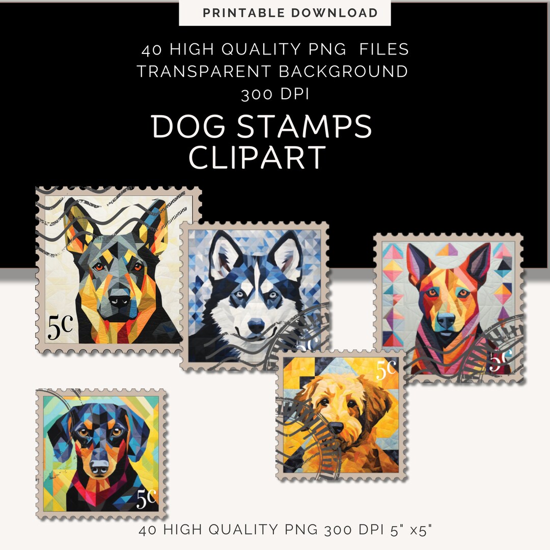 Vintage Postage Stamps printable Postage Stamps Ephemera Embellishment ...