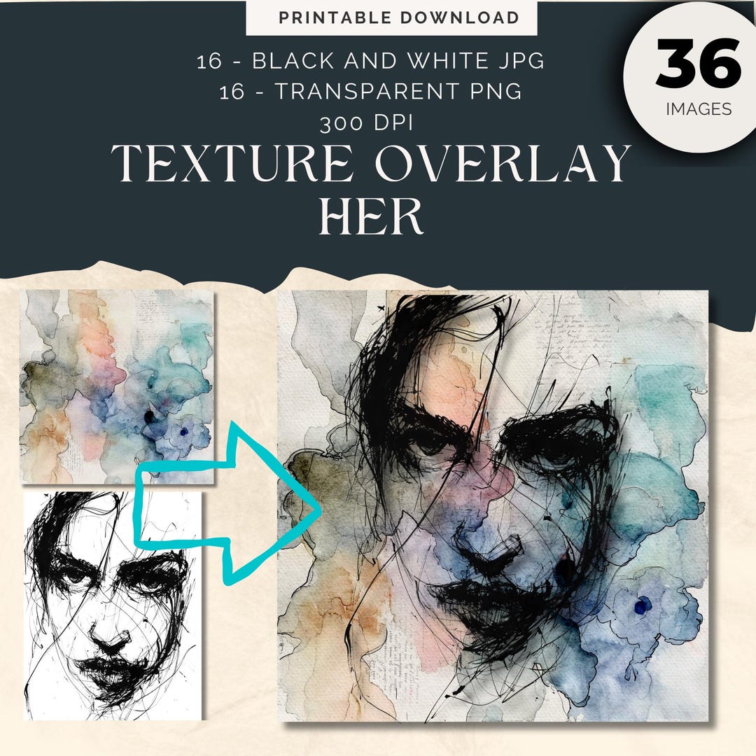 Transparent Overlay, Contour Drawing PNG Clipart, Womens Portrait ...