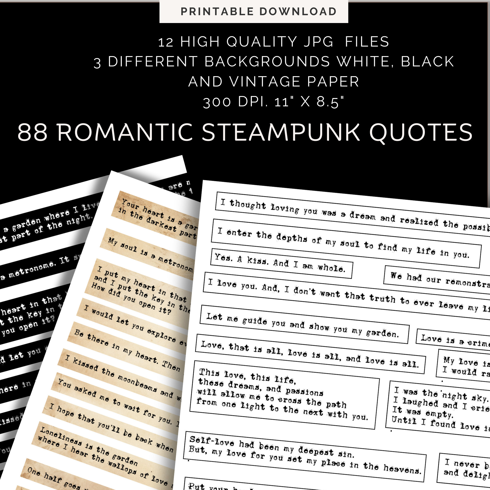 Steampunk Love Quotes