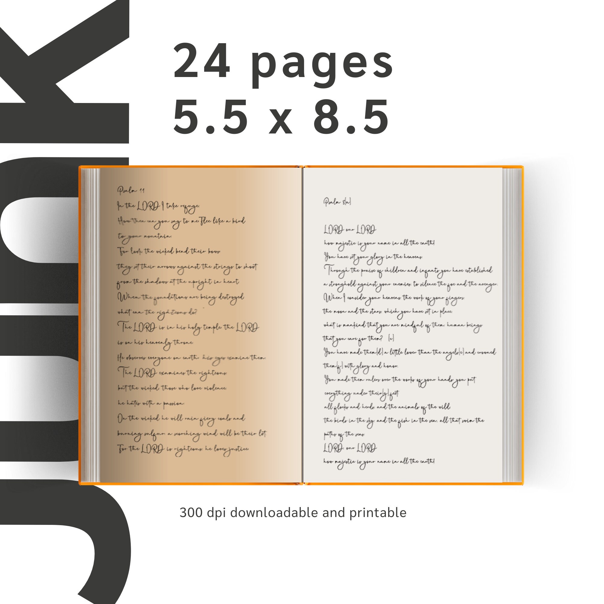 Old Handwriting Psalm1 Verses Antique Text Overlay Photoshop Overlays ...