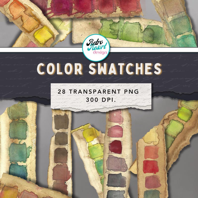 Blue Color Swatches - Etsy