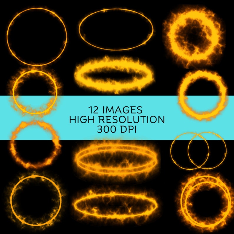 Ring of Fire Overlays Transparent Background Fire Texture Overlay ...